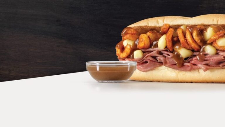 Arby’s Poutine Dip Sandwich
