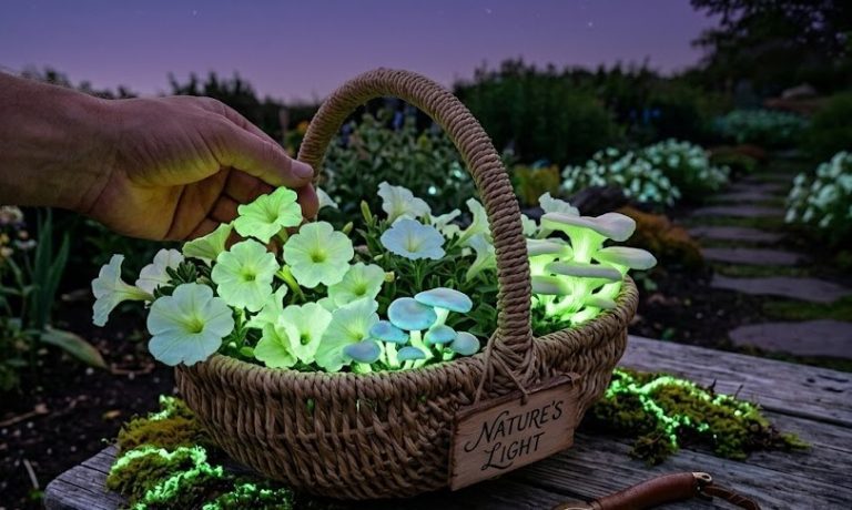 Bioluminescent Plants for Garden: Design a Living Neon Oasis
